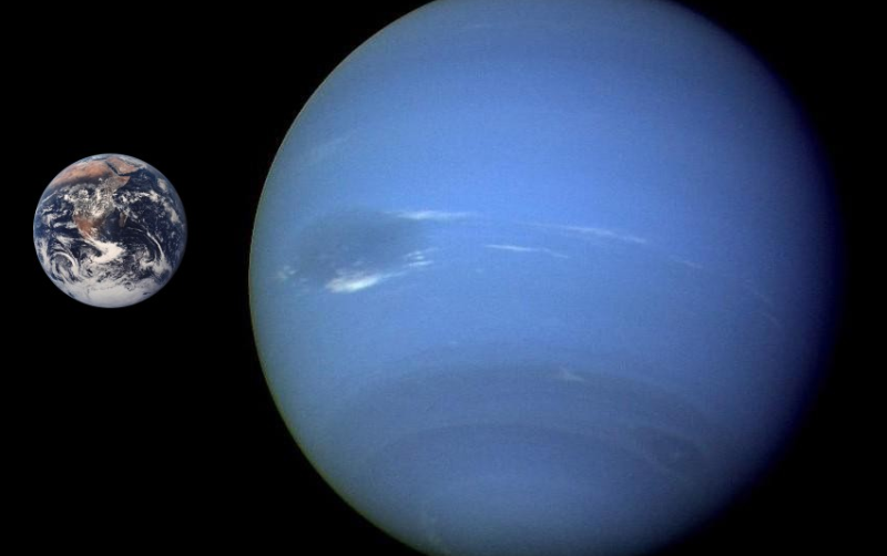 Neptune Size Compared To Earth Revimageorg